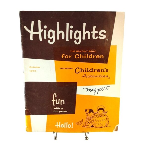 Highlights | Other | Vintage Highlights Magazine October 97 Childrens ...